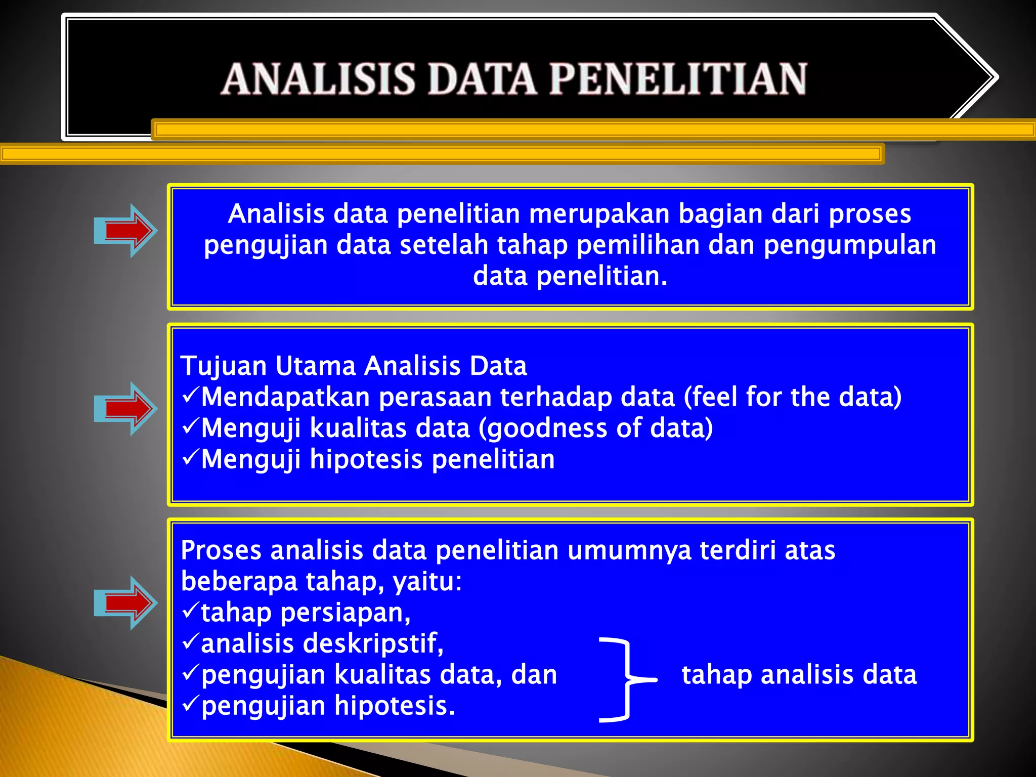 Analisis data dan interpretasi | PPT | Free Download