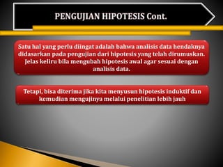 Analisis data dan interpretasi | PPT