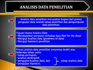 Analisis data dan interpretasi | PPT