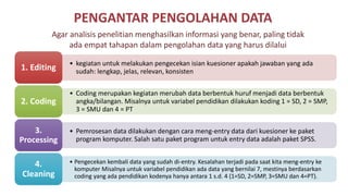 Analisis data deskriptif | PDF