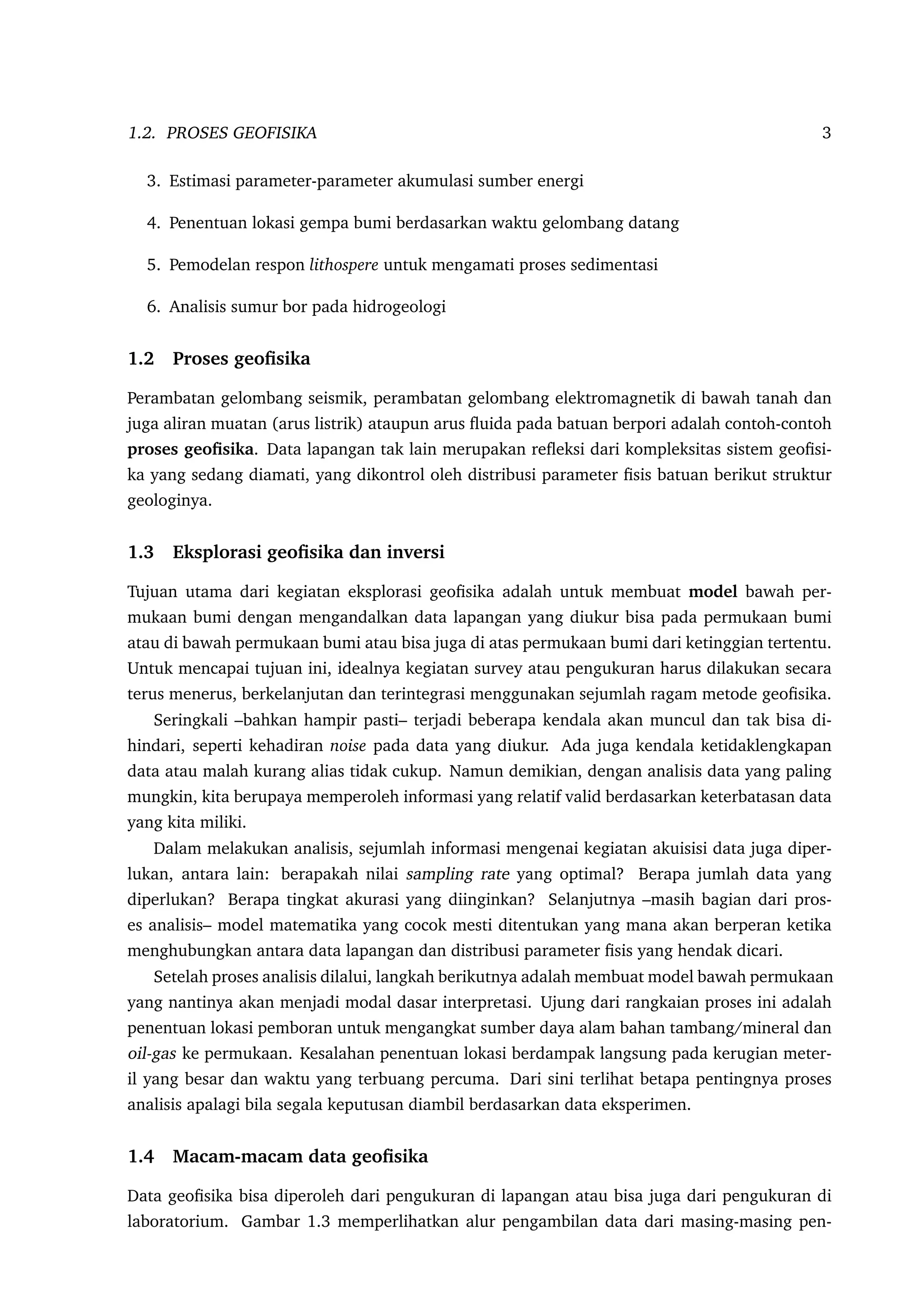 Analisis data geofisika | PDF
