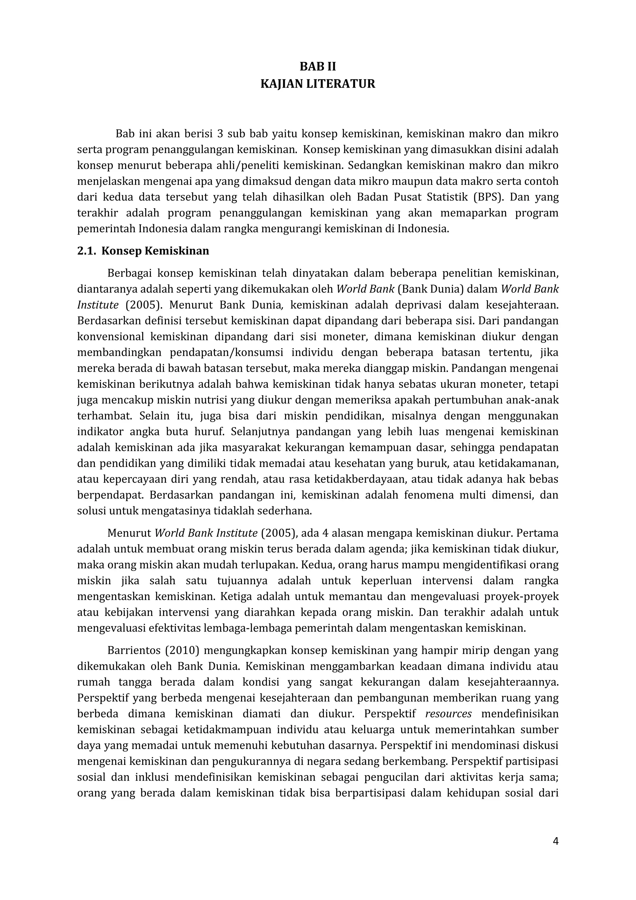 Analisis data kemiskinan di indonesia 2013 | PDF