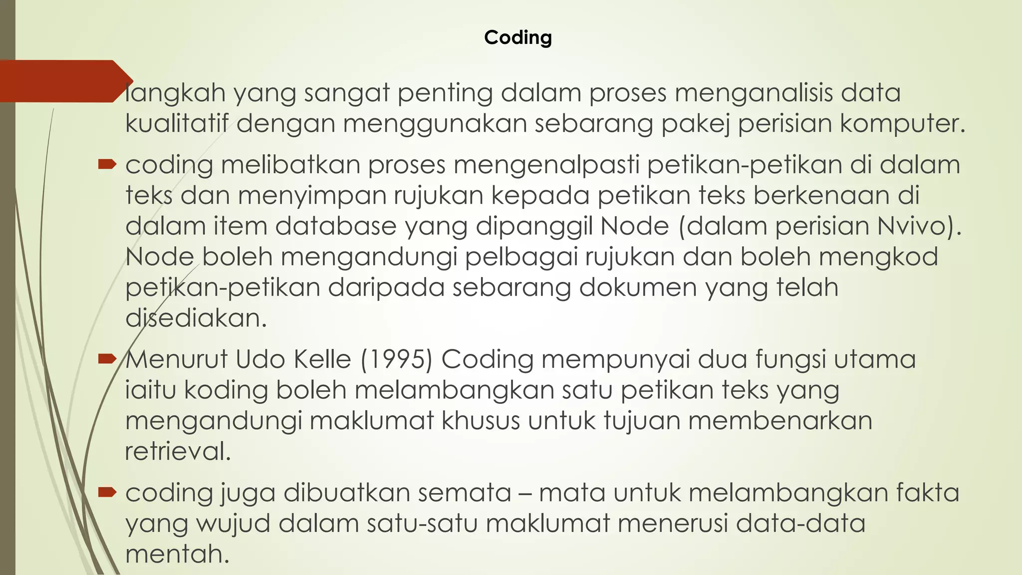 Analisis data kualitatif | PPTX