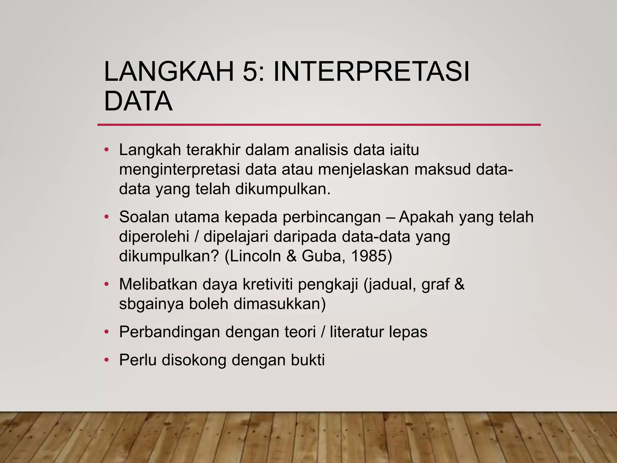 Analisis data kualitatif | PPTX