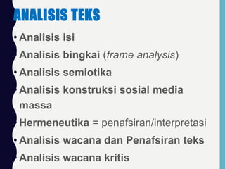 Analisis data kualitatif | PPT
