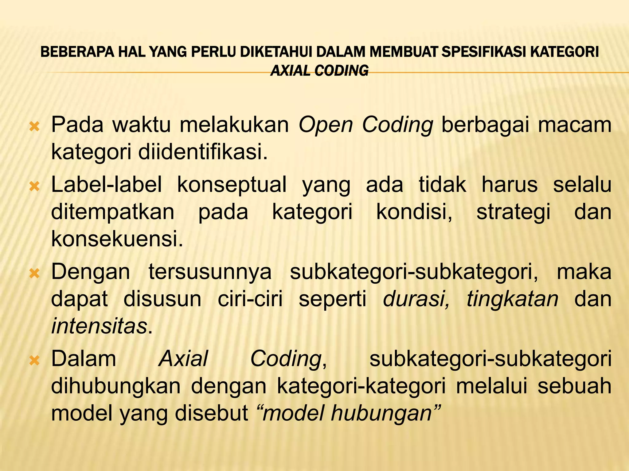 ANALISIS DATA KULAITATIF - MODEL STRAUSS DAN CORBIN (GROUNDED THEEORY).pptx