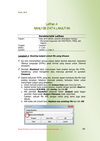 Analisis data lanjutan | PDF