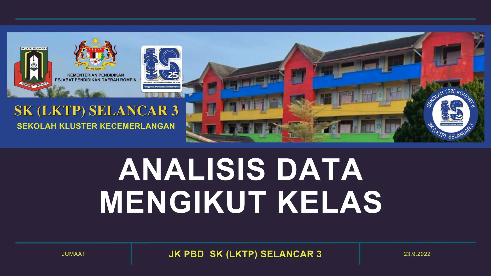 ANALISIS DATA PBD SK LKTP SELANCAR 3 PAHANG | PPT
