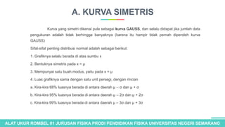 Analisis data pengamatan ALAT UKUR FISIKA UNNES Nurul Faela Shufa | PPTX