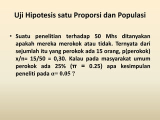 Analisis Data Proporsi ISOAUDHIShzbjXGaudhq | PPT