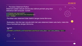 analisis data tikus percobaan materi informatika kelas X.pptx