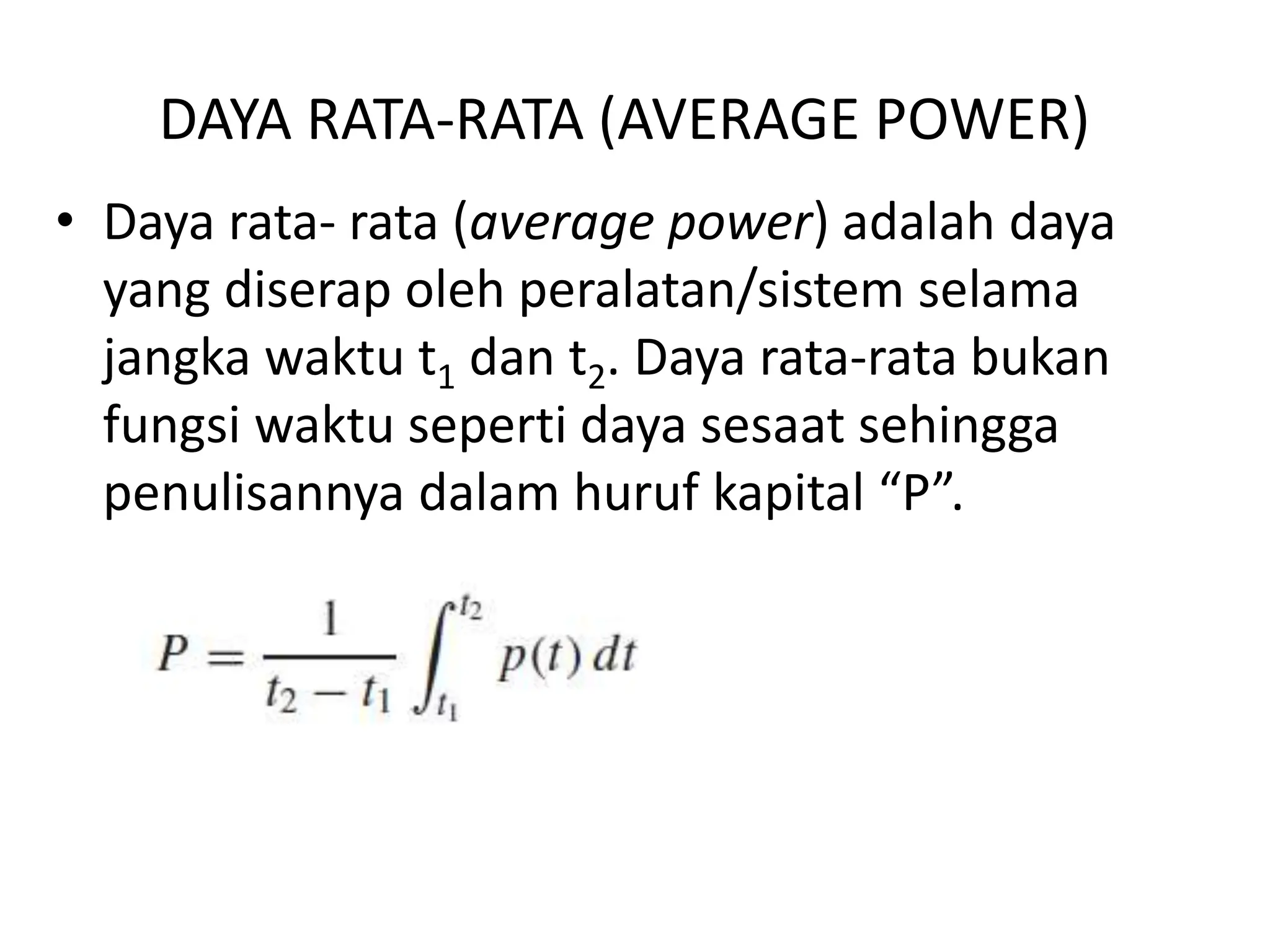ANALISIS DAYA RANGKAIAN AC.scecrctxxepptx | PPTX