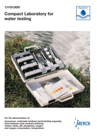 Analisis de agua merck (1) | PDF