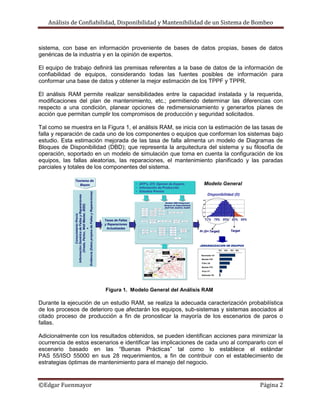 Analisis de Confiabilidad, Disponibilidad y Mantenibilidad de un ...