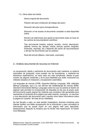 Analisis de documentos 1 | PDF