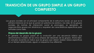 Analisis de la evolución de la estructura social. | PPT