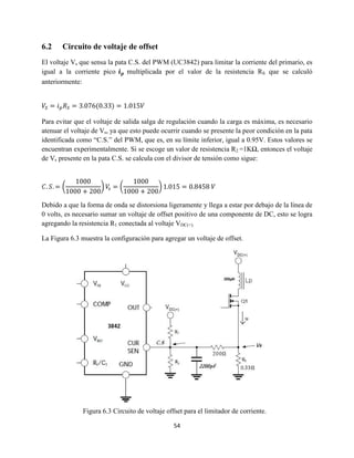 Analisis circuito Modulador PWM 3842 | PDF