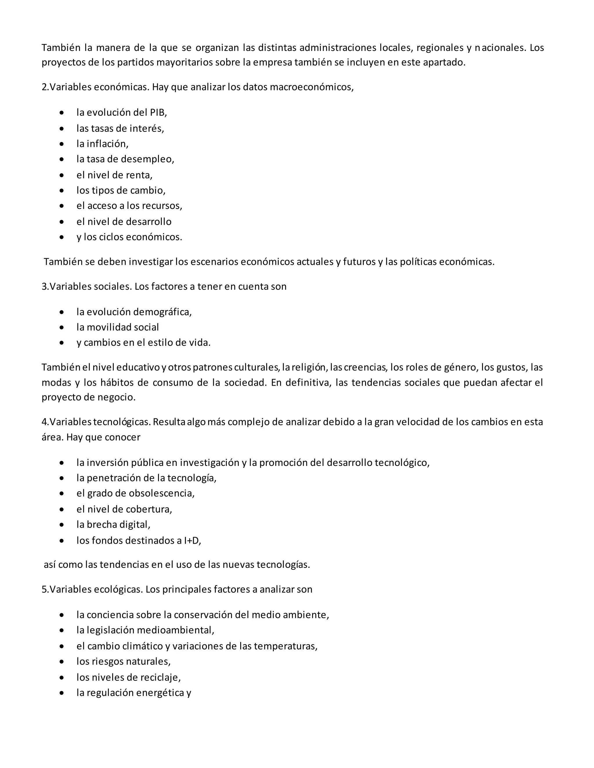 Análisis del entorno con FODA PESTEL | PDF | Descarga Gratuita
