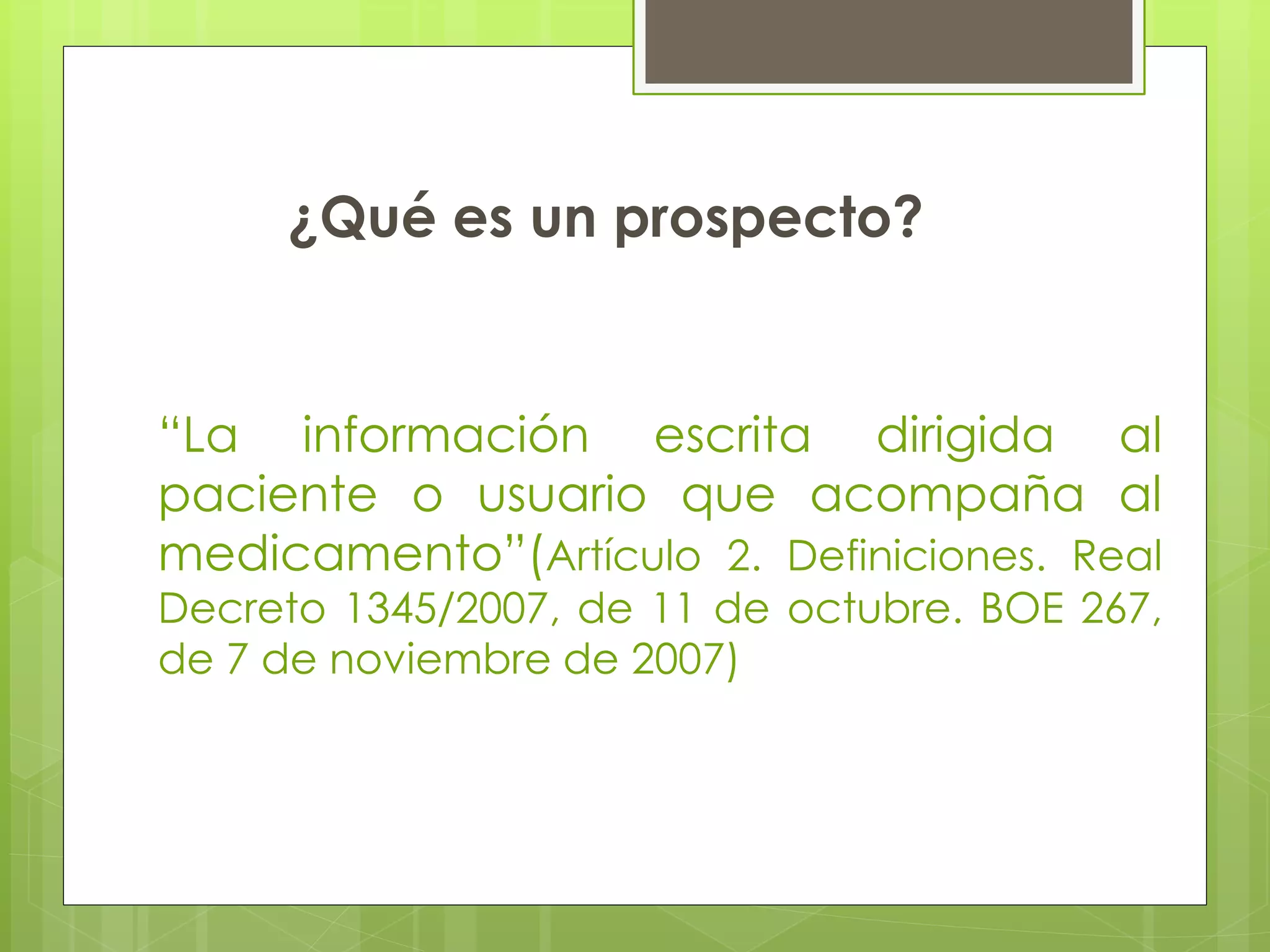 Análisis del prospecto | PDF | Pharmaceutical Industry | Industries