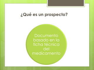 Análisis del prospecto | PDF