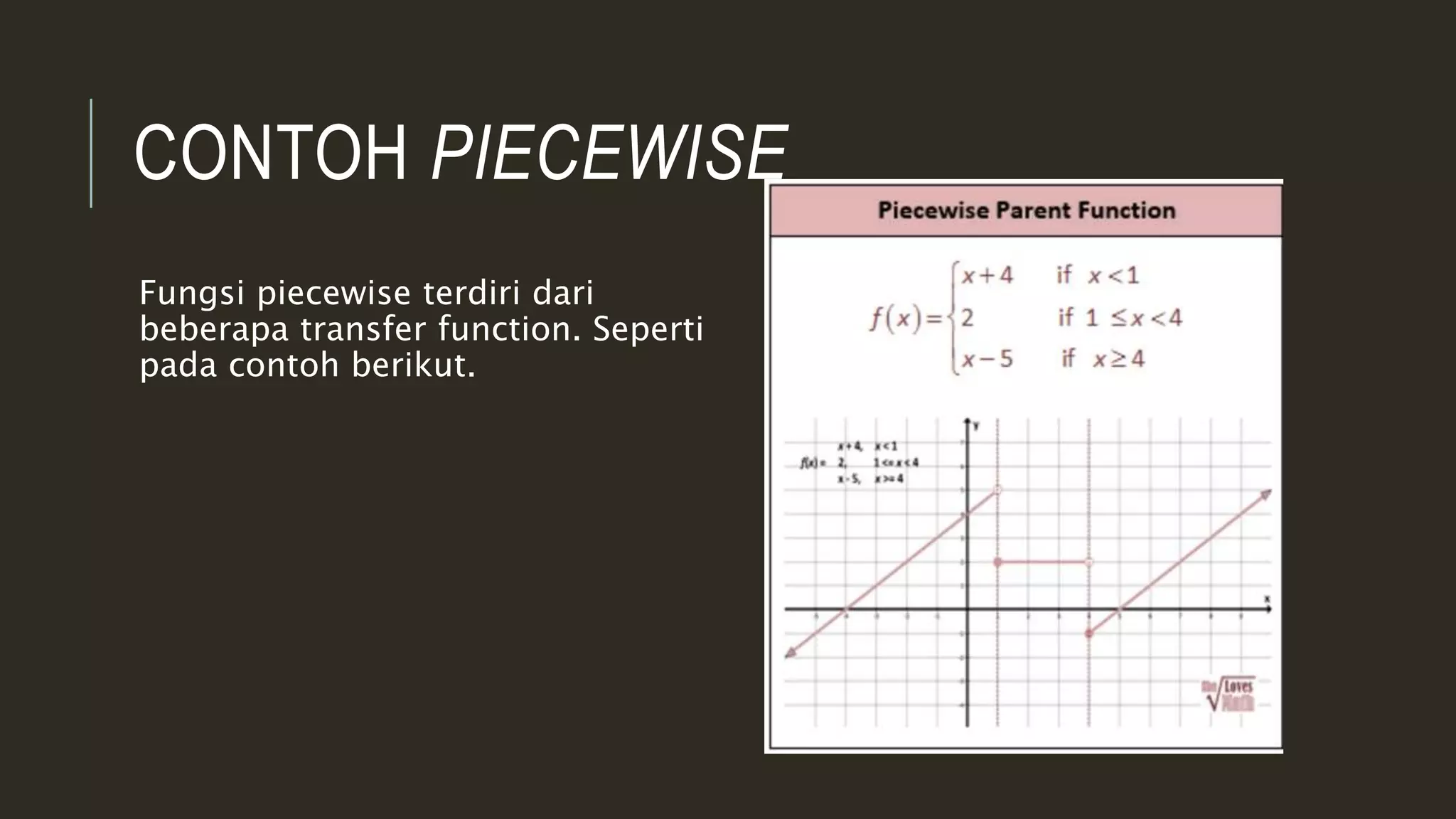 Analisis dengan piecewise | PPTX