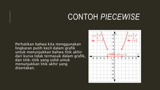 Analisis dengan piecewise | PPTX