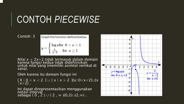 Analisis dengan piecewise | PPTX