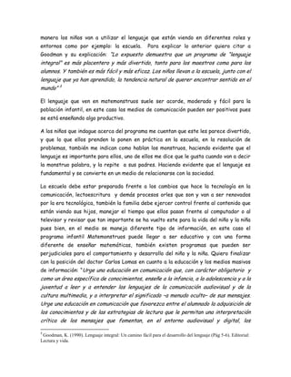 Análisis de Matemonstruos! | DOCX