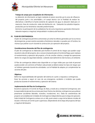 Analisis de riesgo riego alata | PDF