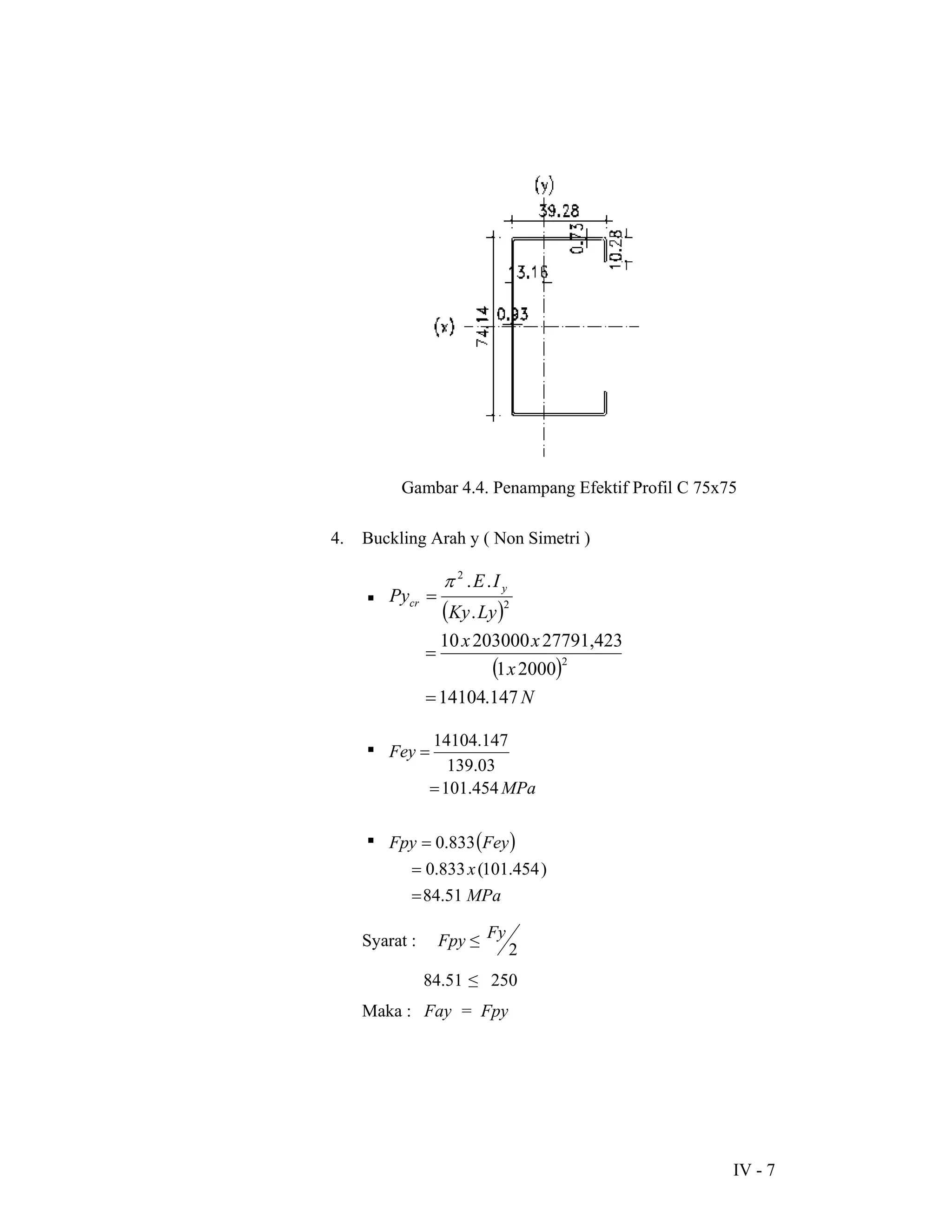 Analisis desain baja ringan | PDF