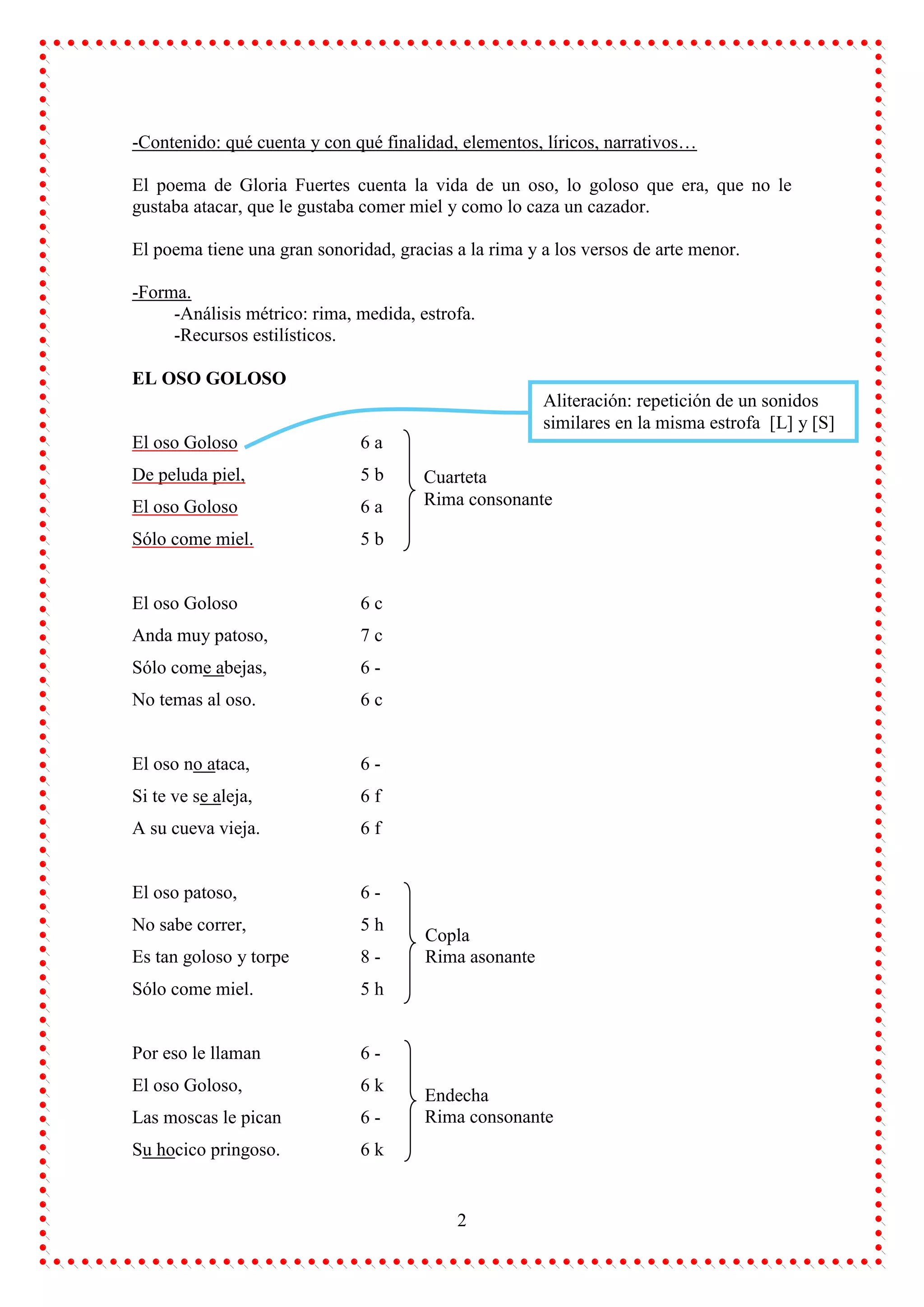 Analisis de una poesia de gloria fuertes | PDF