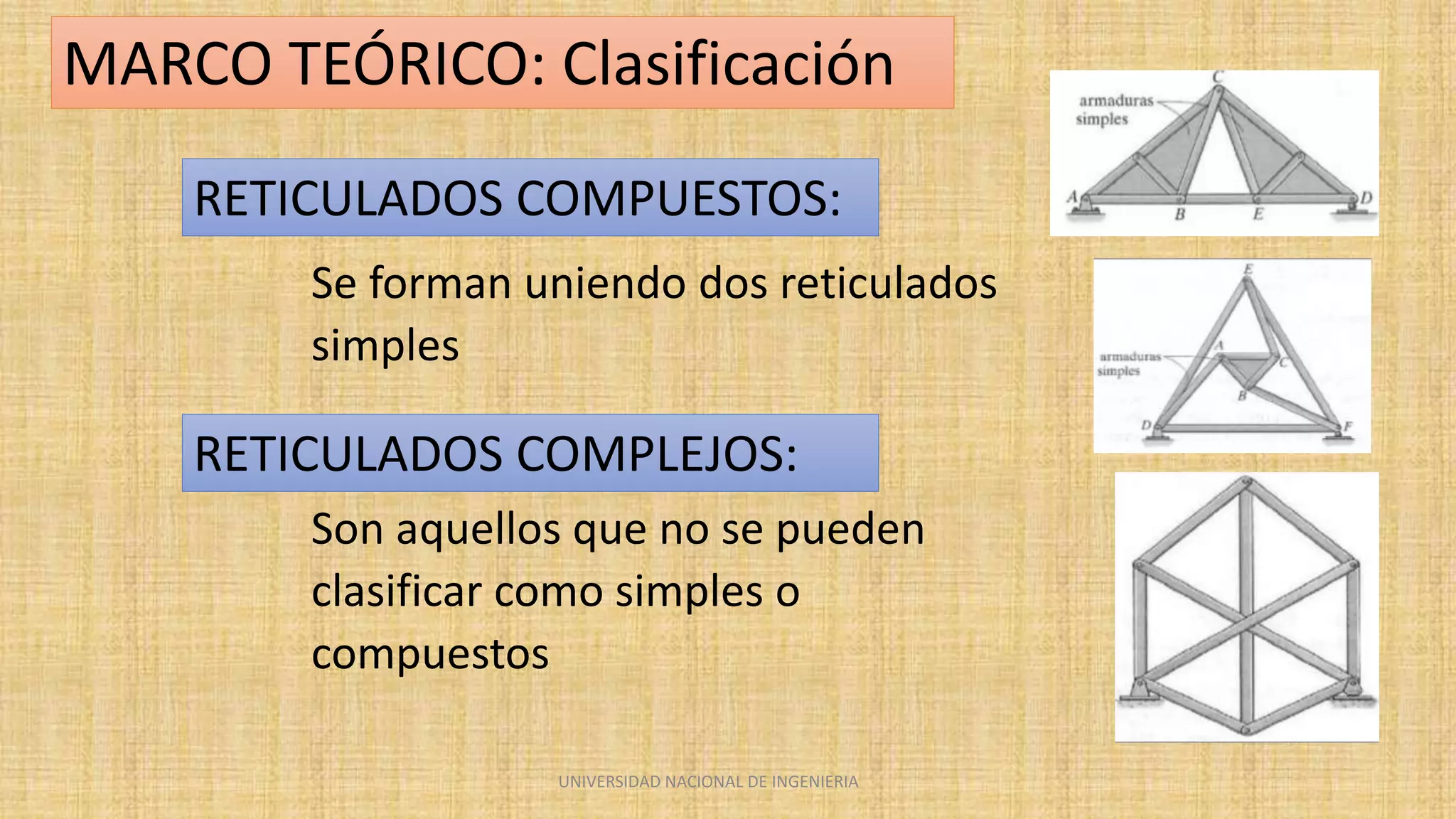 Analisis de un reticulado ppt | PPTX