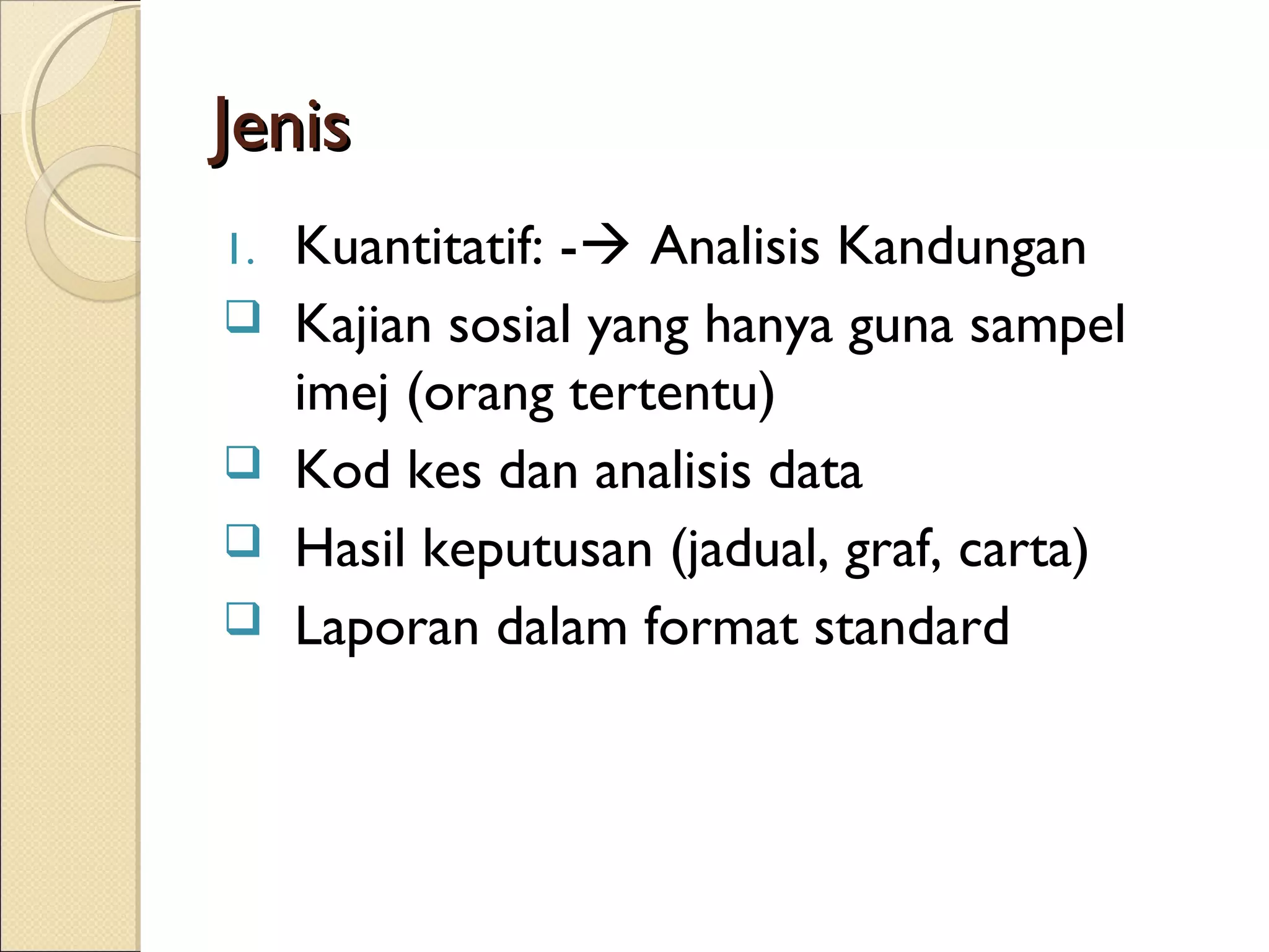Analisis dokumen Penyelidikan Pendidikan | PPT