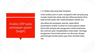 Analisis drp bnr | PPTX