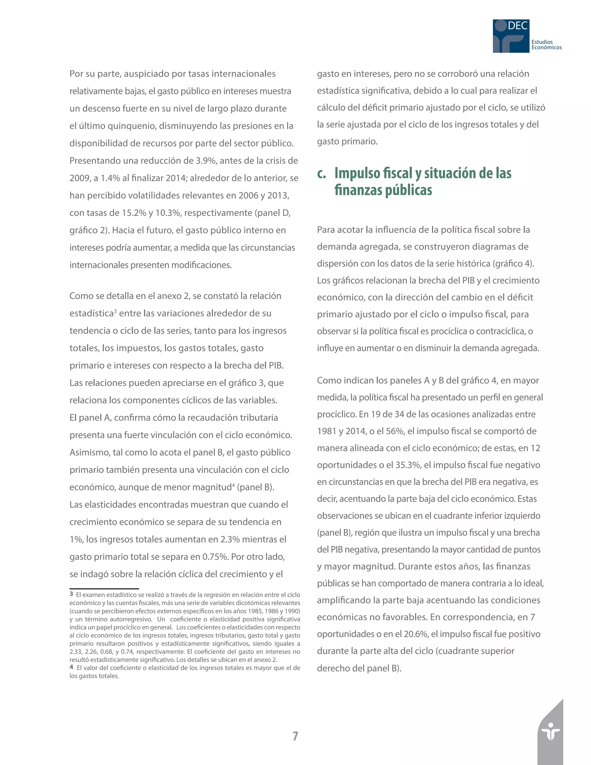Análisis Económico: Impulso fiscal y ciclo económico: elementos para ...