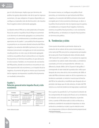 Análisis Económico: Impulso fiscal y ciclo económico: elementos para ...