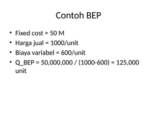 Analisis_Ekonomi_Proyek_Lengkap dengan contoh.pptx