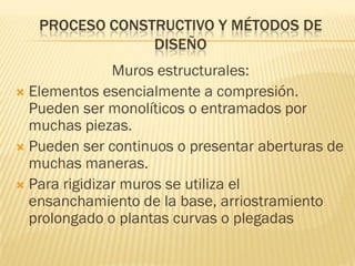 sistema estructural: estructuras macisas | PDF