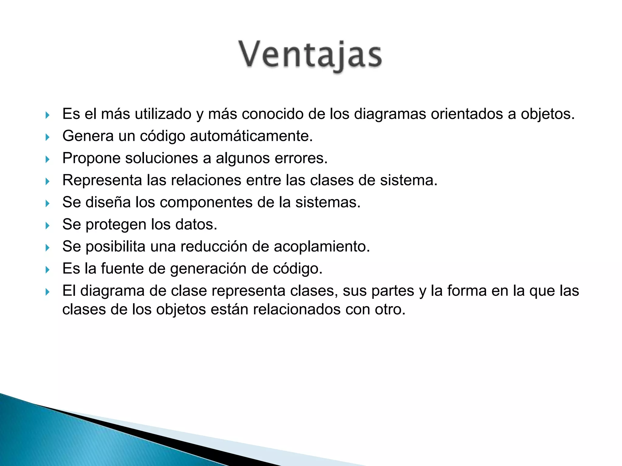 Diagrama de clases | PPTX | Programming Languages | Computing