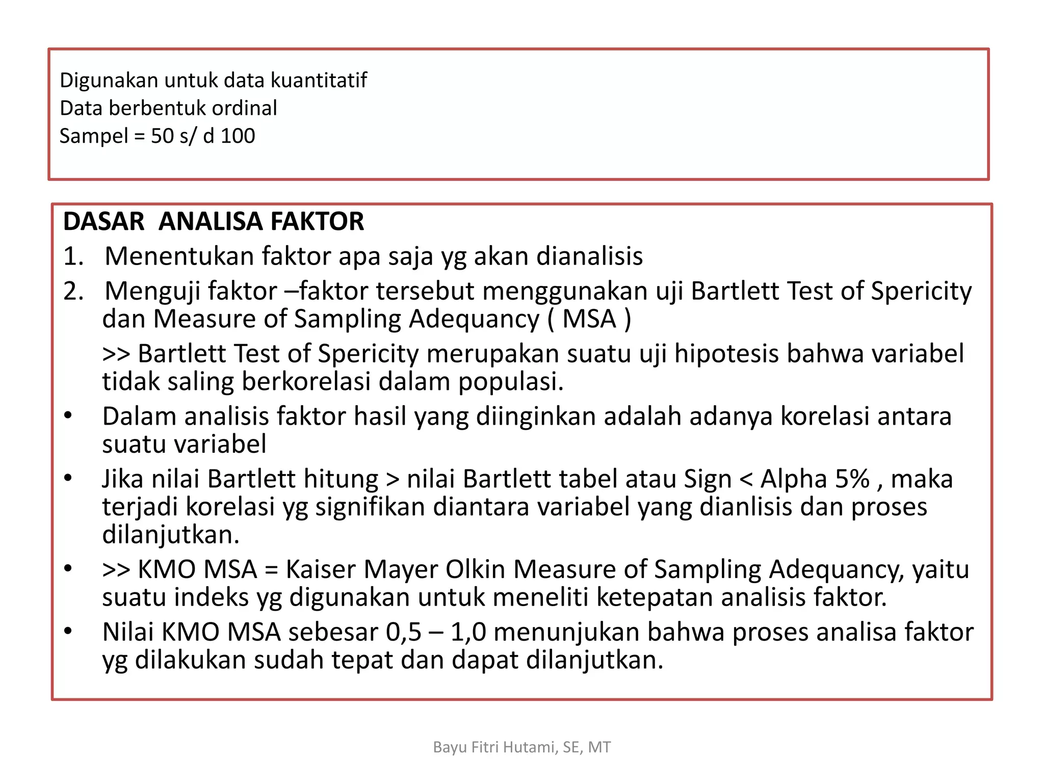 Analisis faktor.21