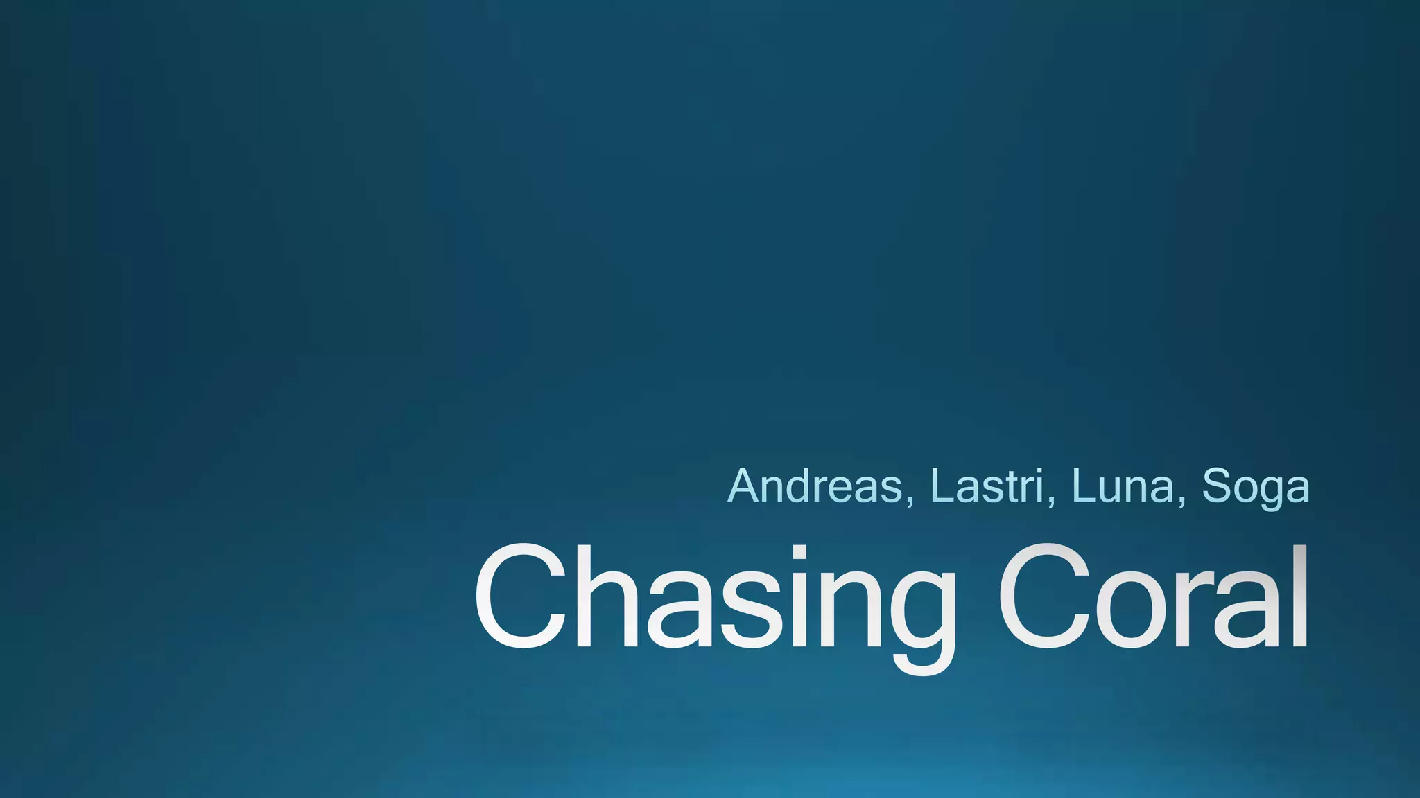 Analisis Film Chasing Coral | PPTX