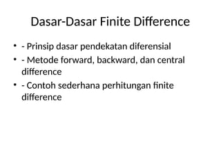 Analisis_Finite_Difference_Presentasi.pptx