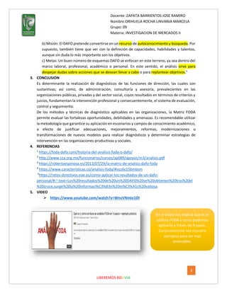 Análisis FODA | PDF