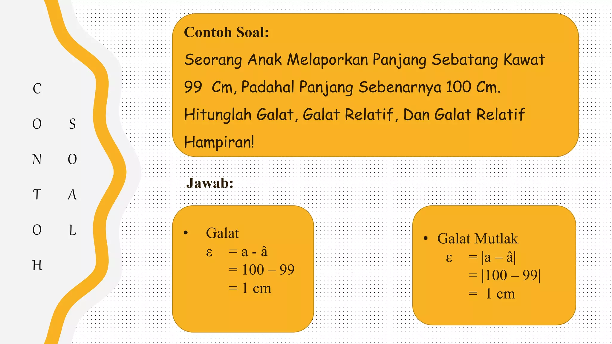 Analisis galat | PPTX