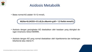 Cara membaca Analisis Gas Darah AGD Power point | PPTX