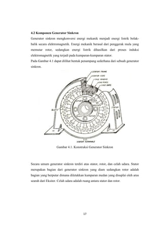 Analisis generator pembangkit listrik | PDF