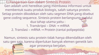 Analisis Gen Sintesis Protein & Hukum Mendel III.pptx