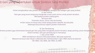 Analisis Gen Sintesis Protein & Hukum Mendel III.pptx