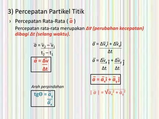 Analisis Gerak Secara Vektor | PPTX