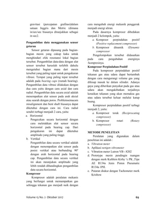 Analisis getaran pompa | PDF